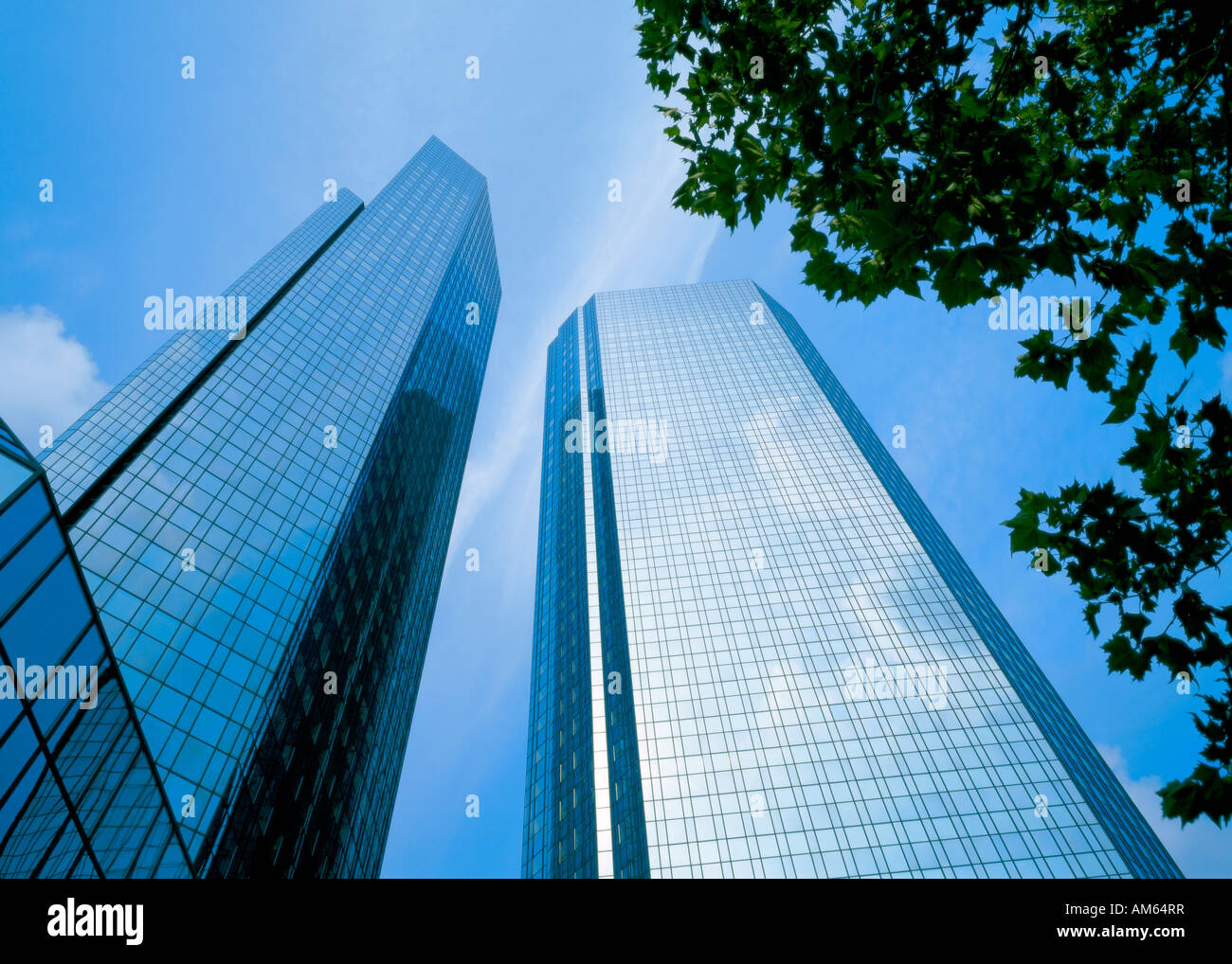 "Deutsche Bank" office building (Head Office) in Frankfurt Stock Photo ...
