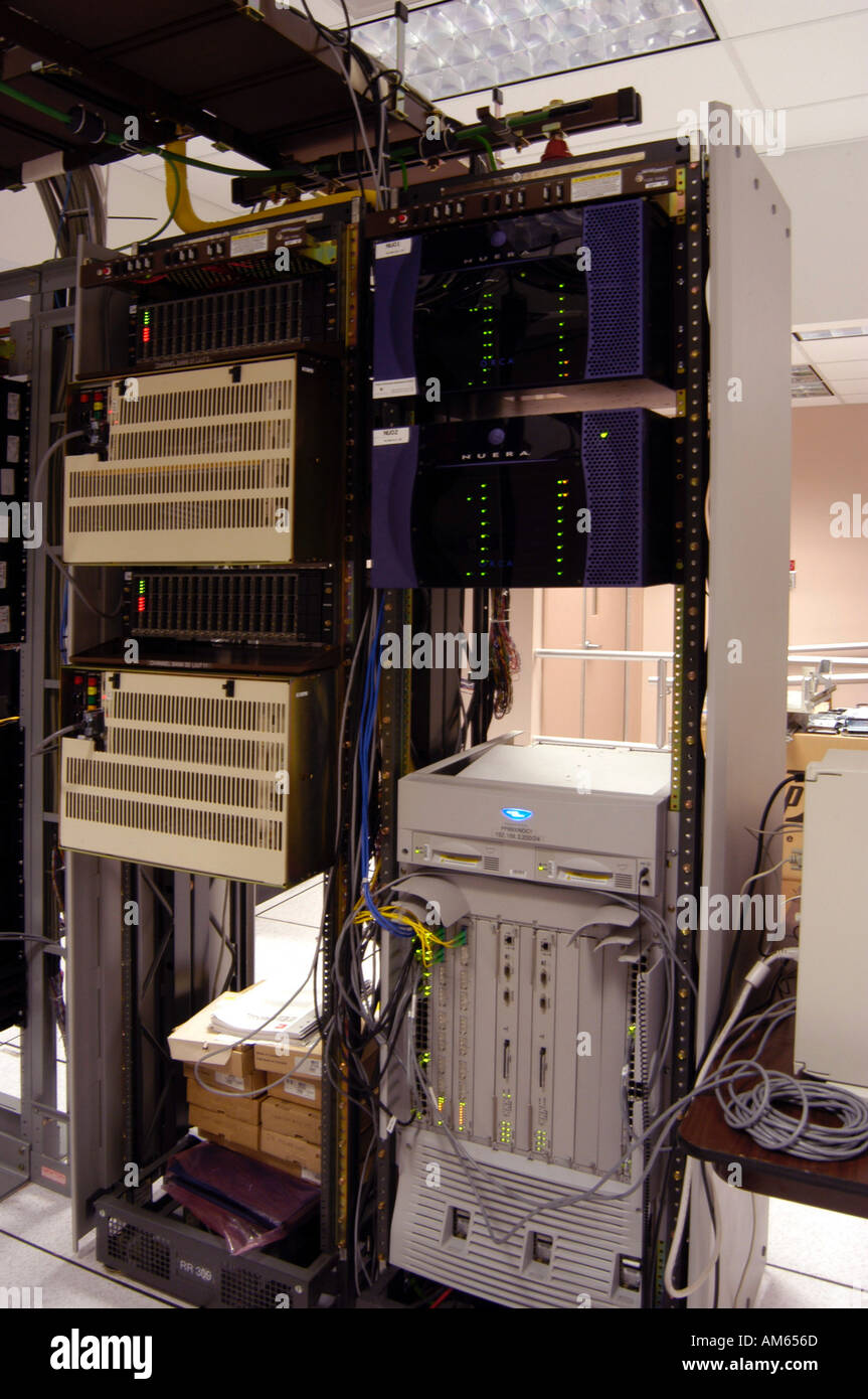 Digital telecommunications and networking equipment Stock Photo - Alamy