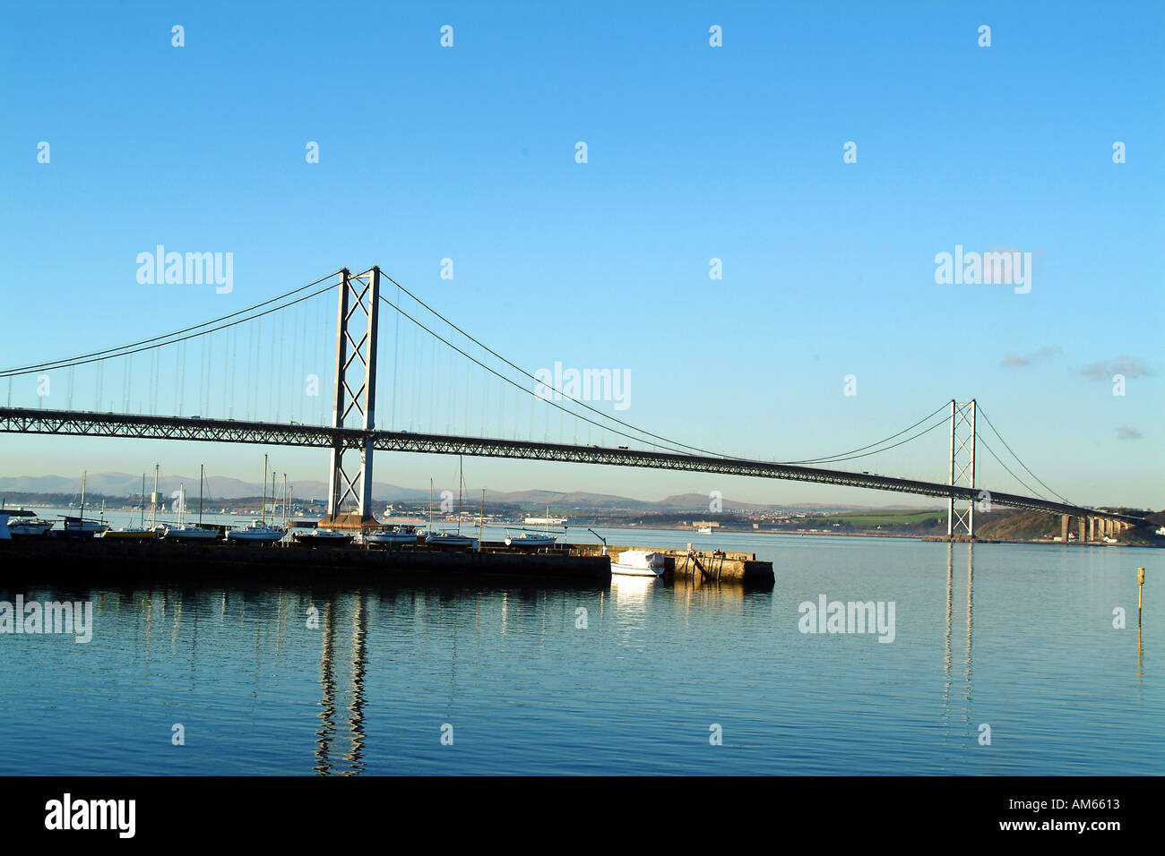 Forth road bridge Stock Photo - Alamy