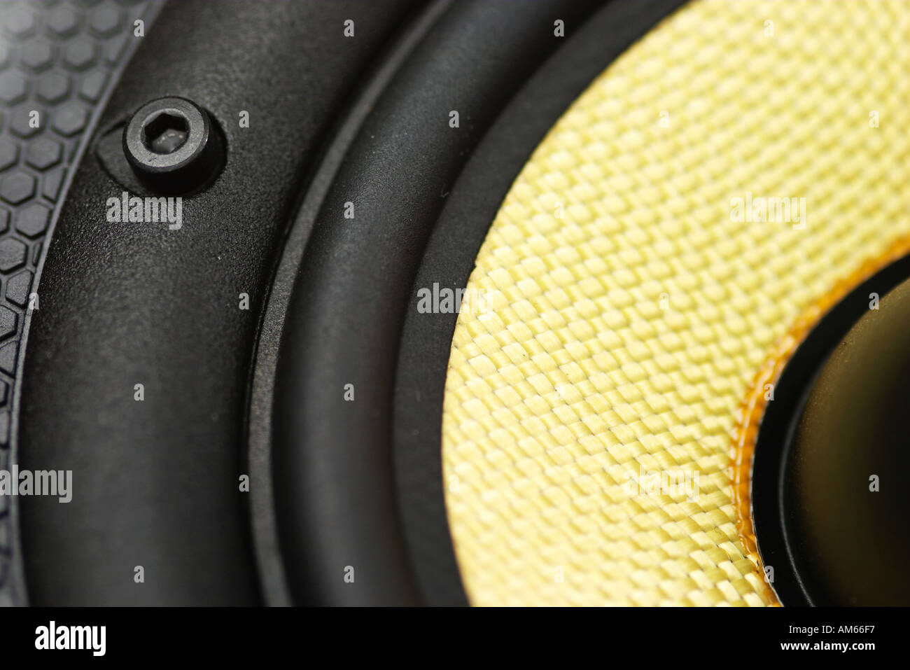 Hi Fi speaker cone Stock Photo - Alamy