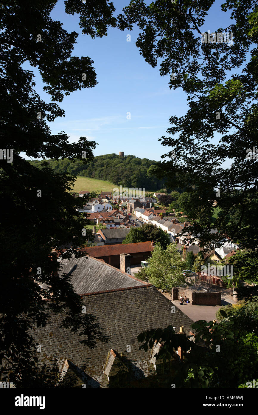 Dunster Castle High Street High Resolution Stock Photography and Images ...
