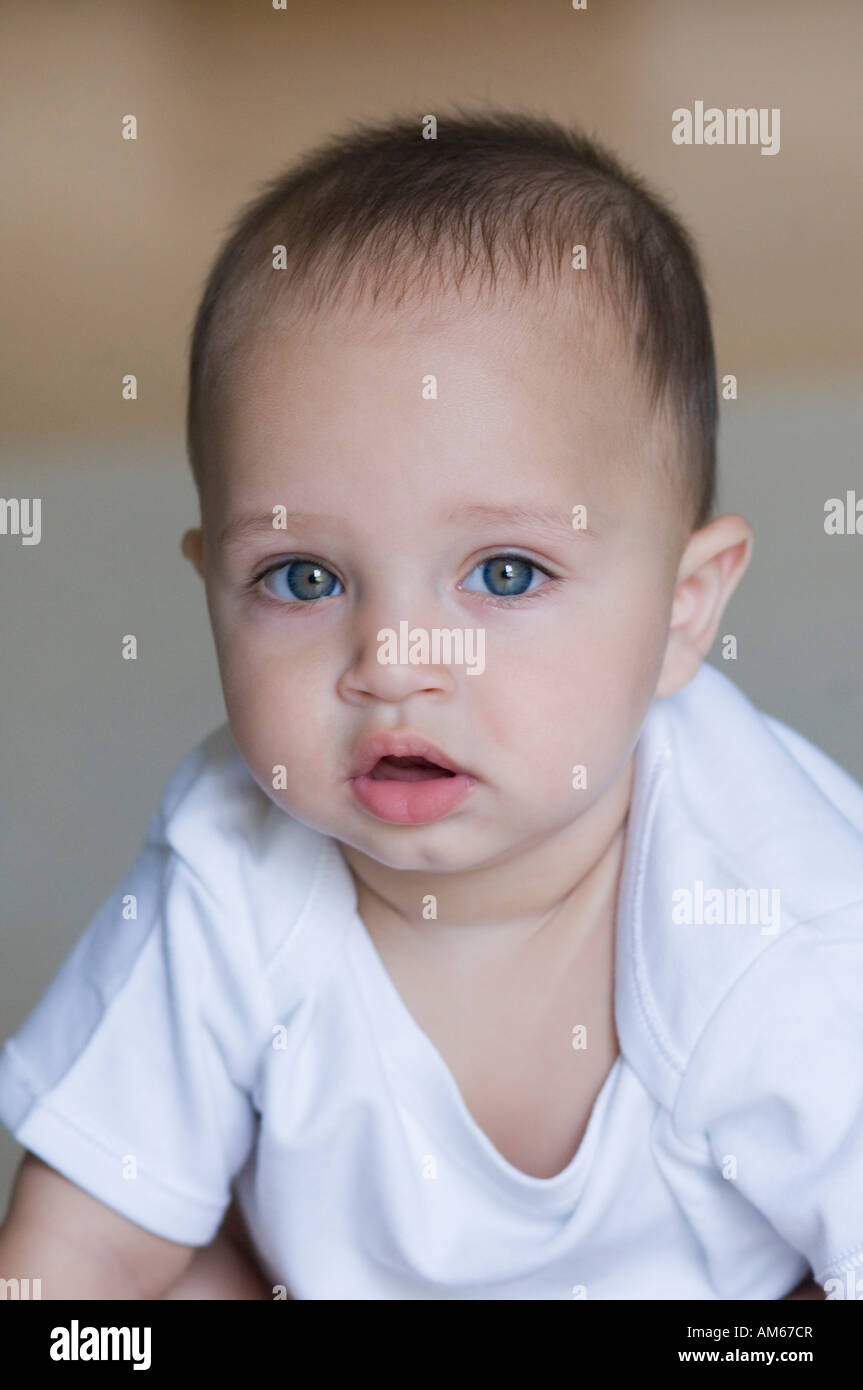 Portrait of a baby boy Stock Photo - Alamy