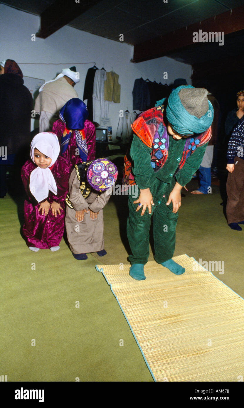 Children Praying Mosque High Resolution Stock Photography and Images ...