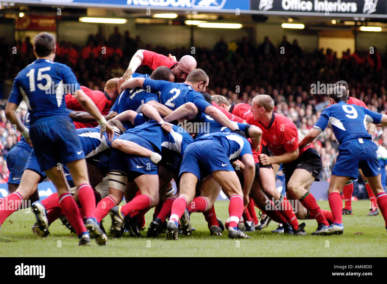 Cardiff stadium wales v france hi-res stock photography and images - Alamy