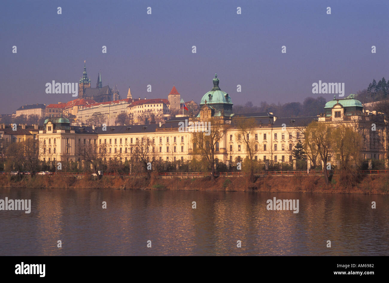 Parliament buildings and St Vitus s Cathedral Prague castle Prague ...