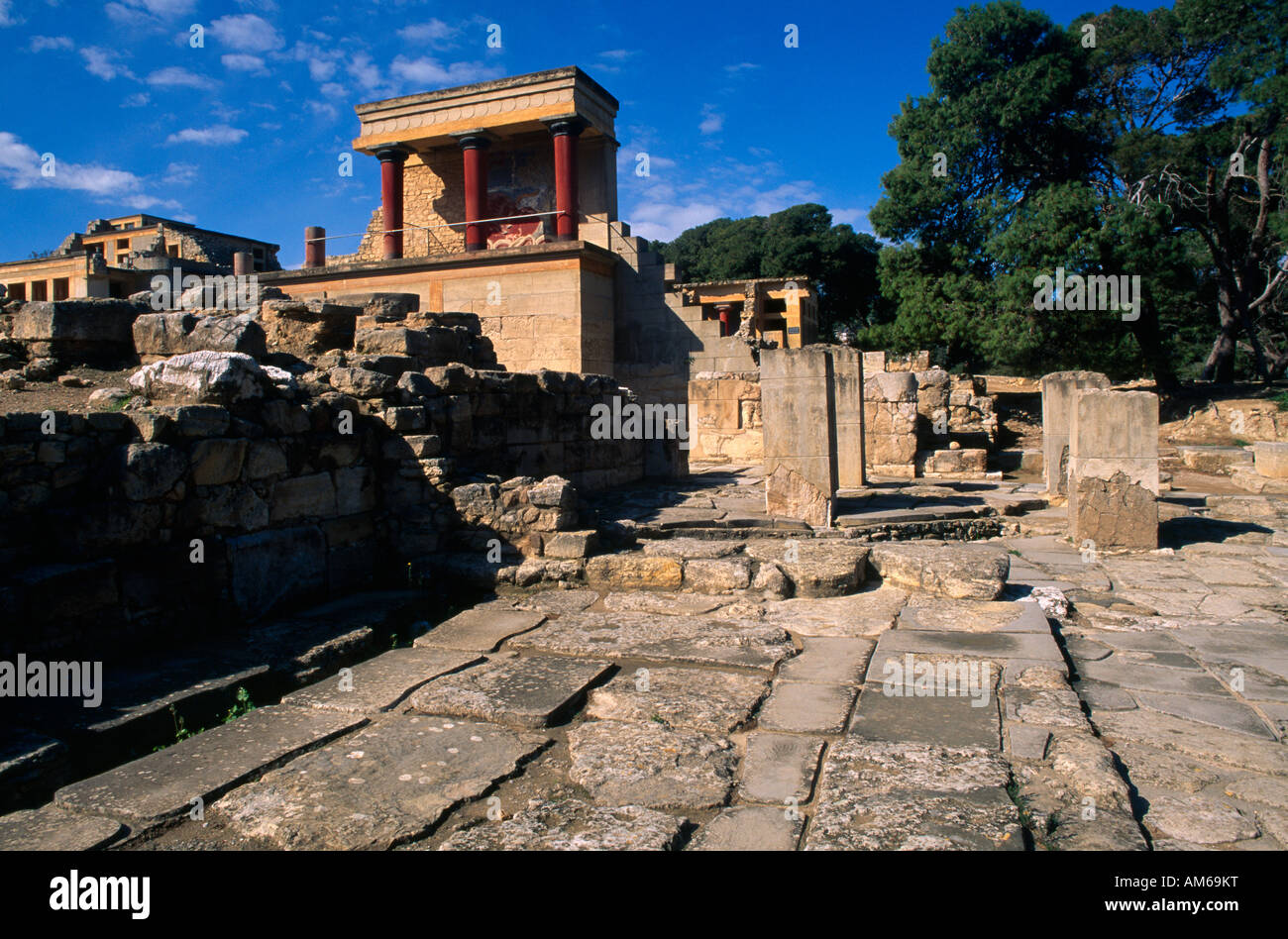 Crete Greece Knossos Stock Photo - Alamy