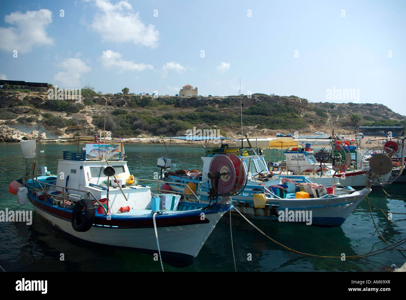 St georges bay, Cyprus Stock Photo - Alamy