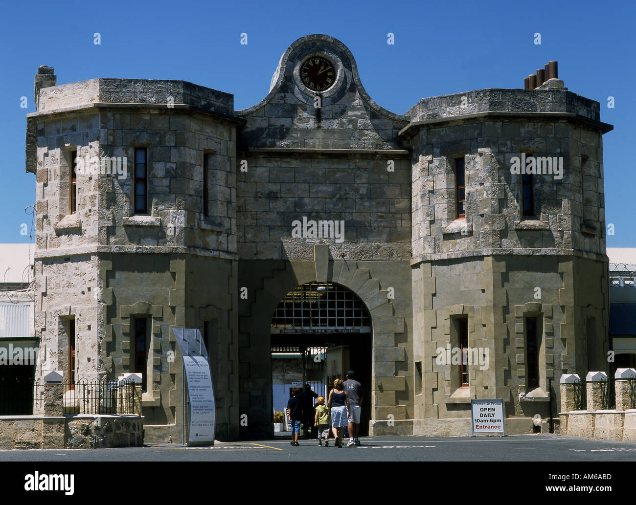 Australia Fremantle Old gaol Stock Photo - Alamy