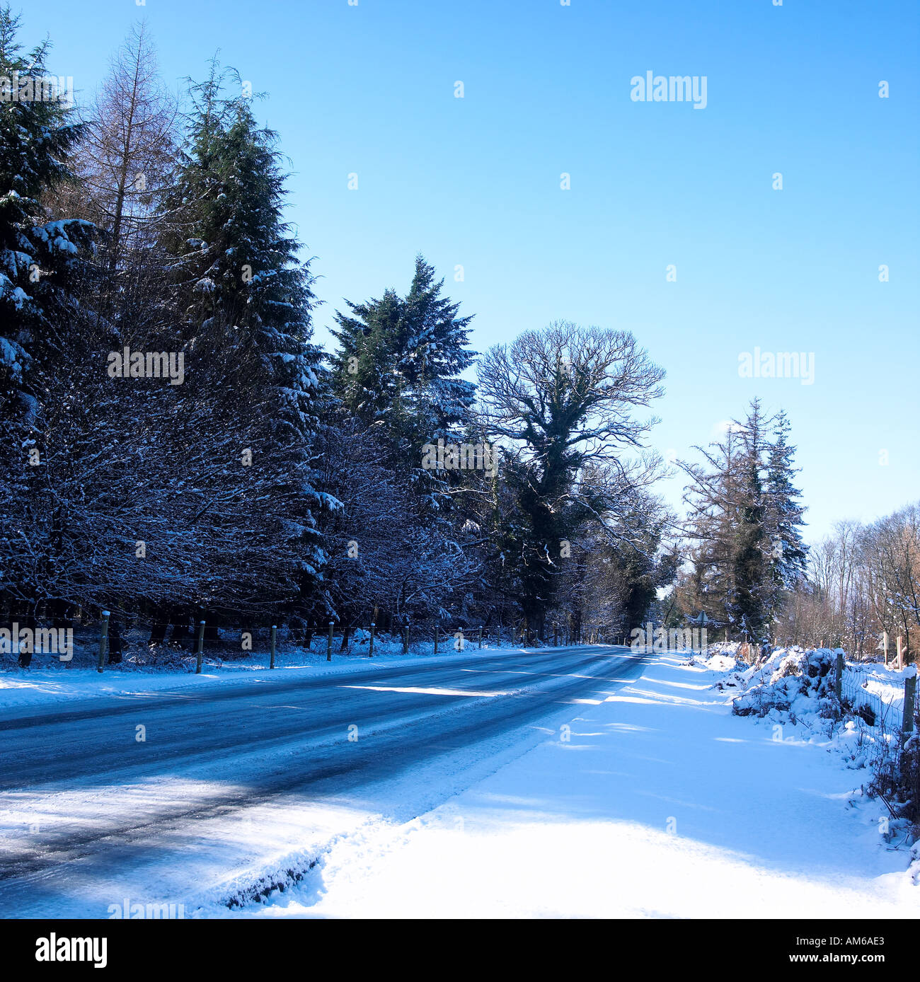 Icey Road Conditions High Resolution Stock Photography and Images - Alamy