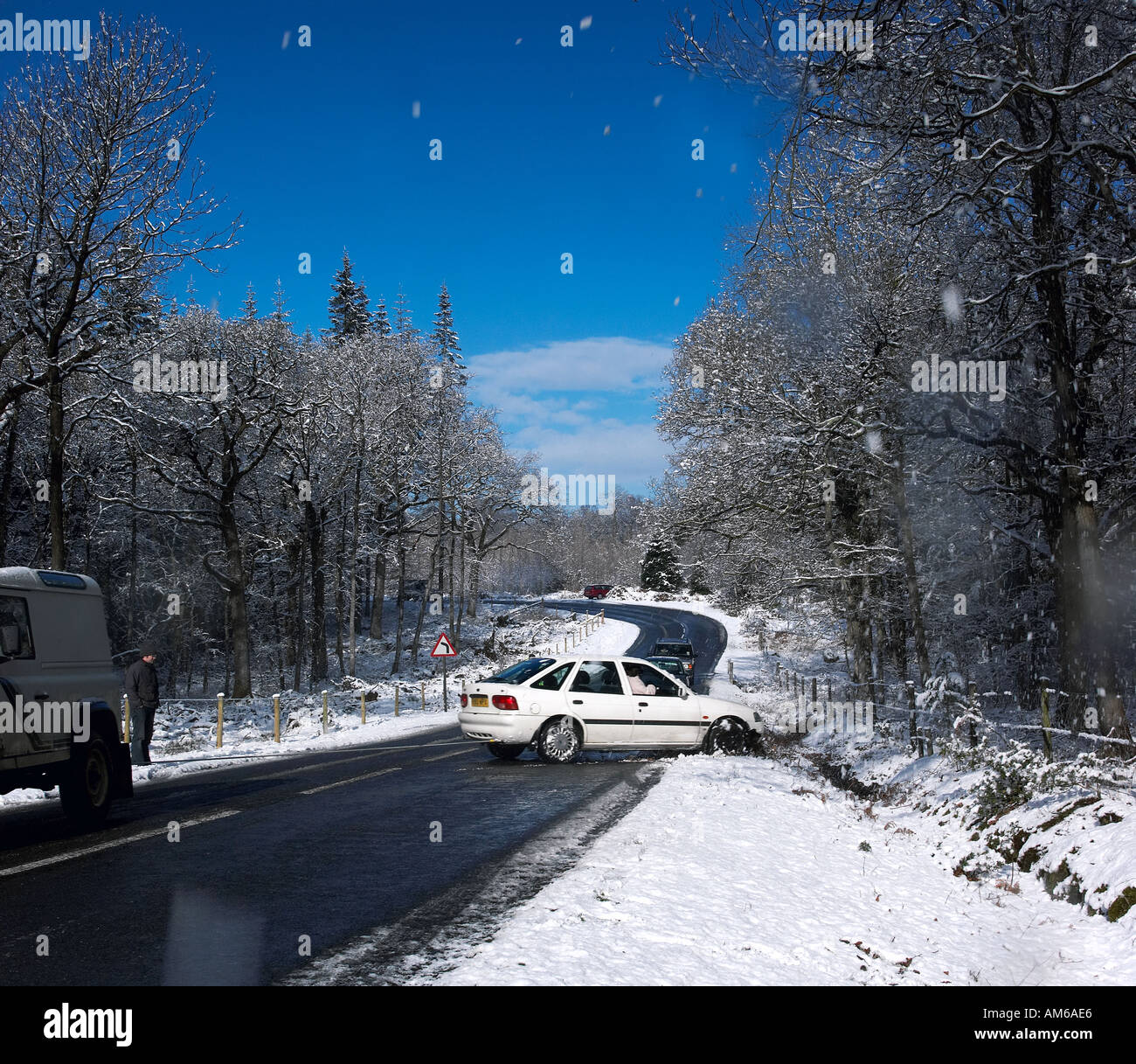 Car skidding hi-res stock photography and images - Alamy