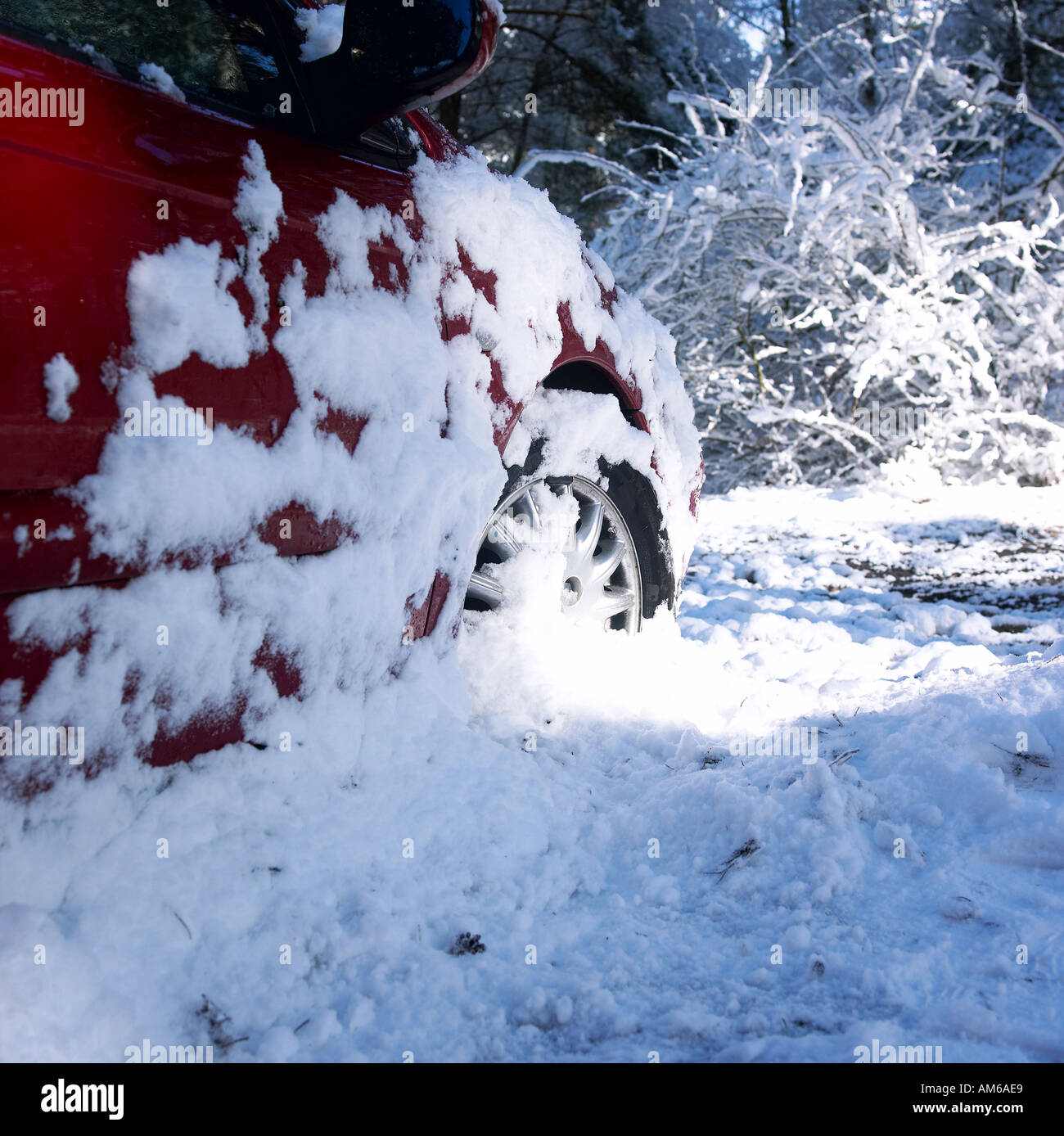 Car stuck in ice hi-res stock photography and images - Alamy