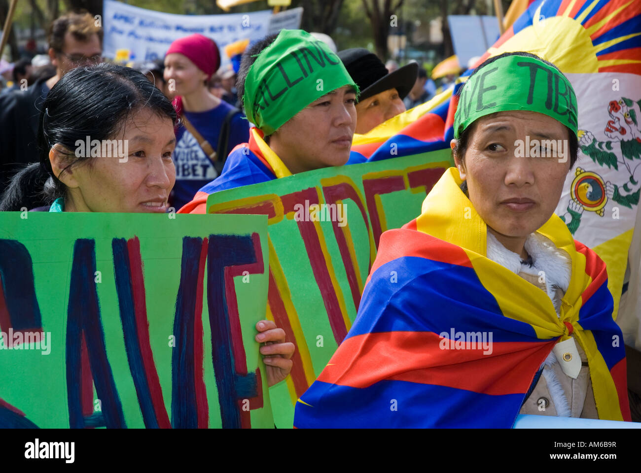 Free tibet protest free hi-res stock photography and images - Alamy