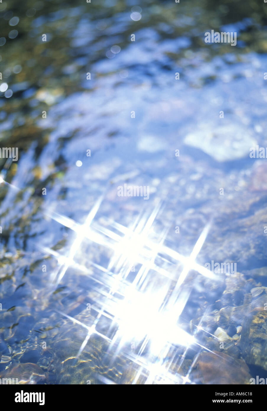 River rivers sparkling reflections rippling hi-res stock photography ...