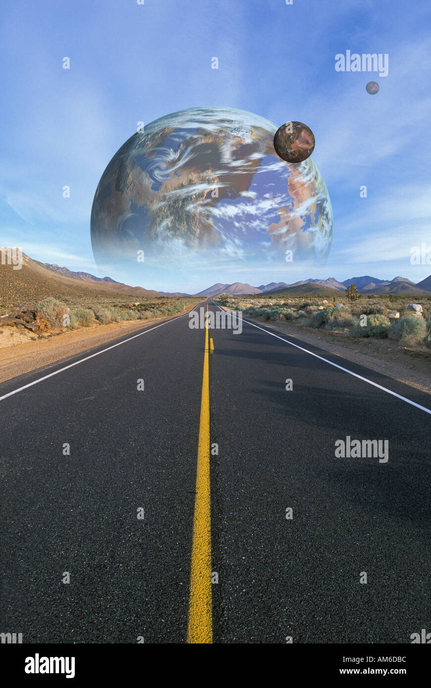 Road Planet II Stock Photo - Alamy
