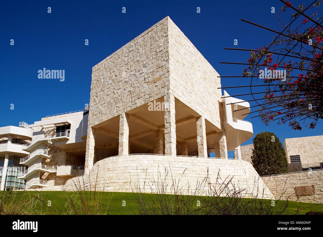 United States, California, Los Angeles, Getty Center, art museum ...