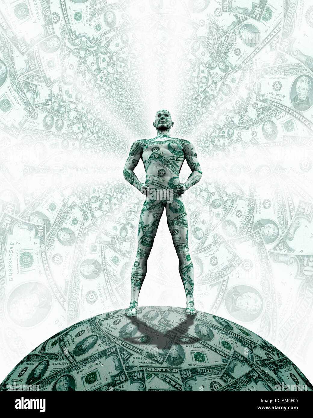 Cash is King version Stock Photo - Alamy