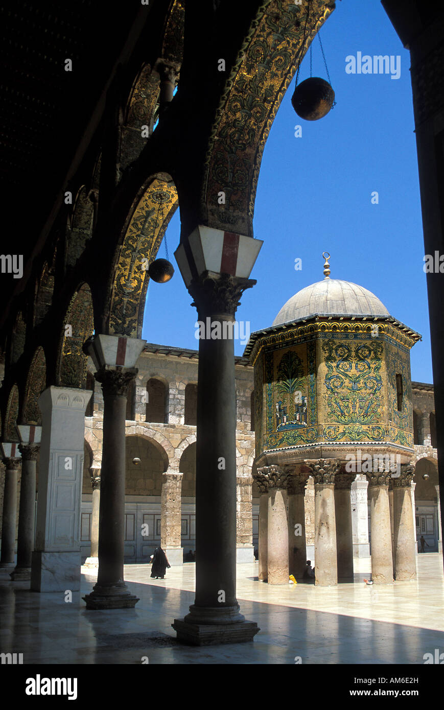Syria, Damascus, Omeyyades Mosque Stock Photo - Alamy