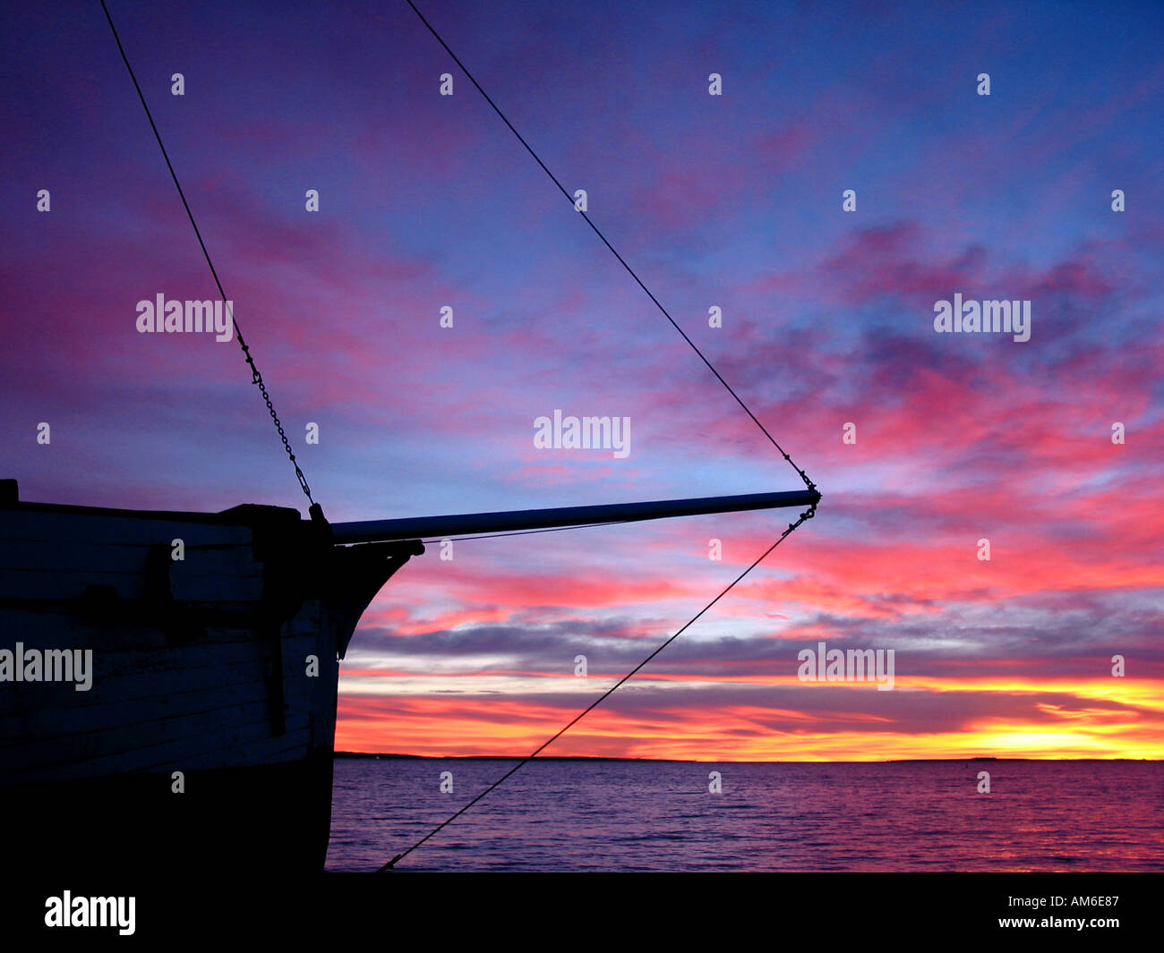 Boat dawn high resolution digital hi-res stock photography and images ...