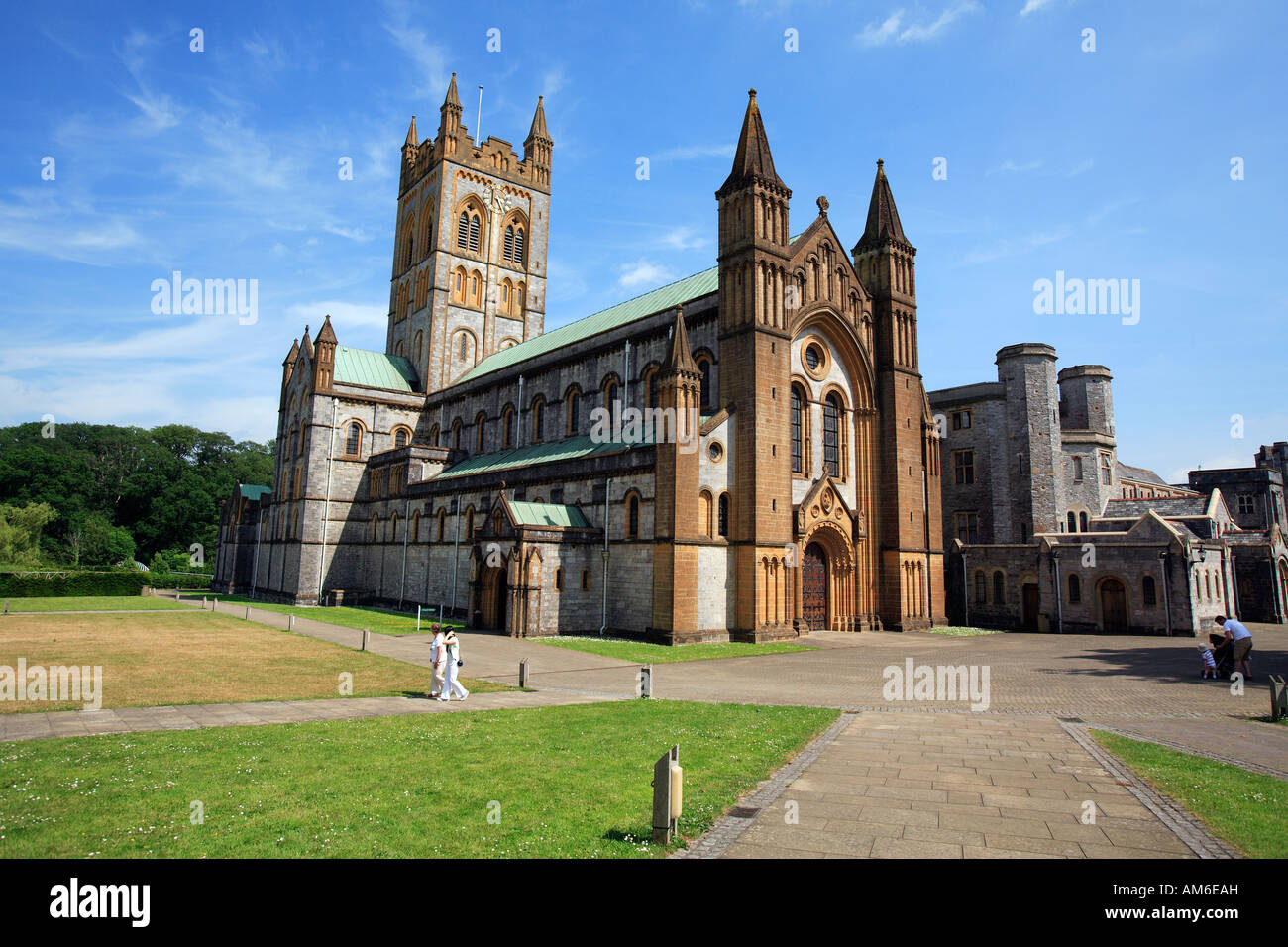 united kingdom south devon buckfast benedictine abbey Stock Photo - Alamy
