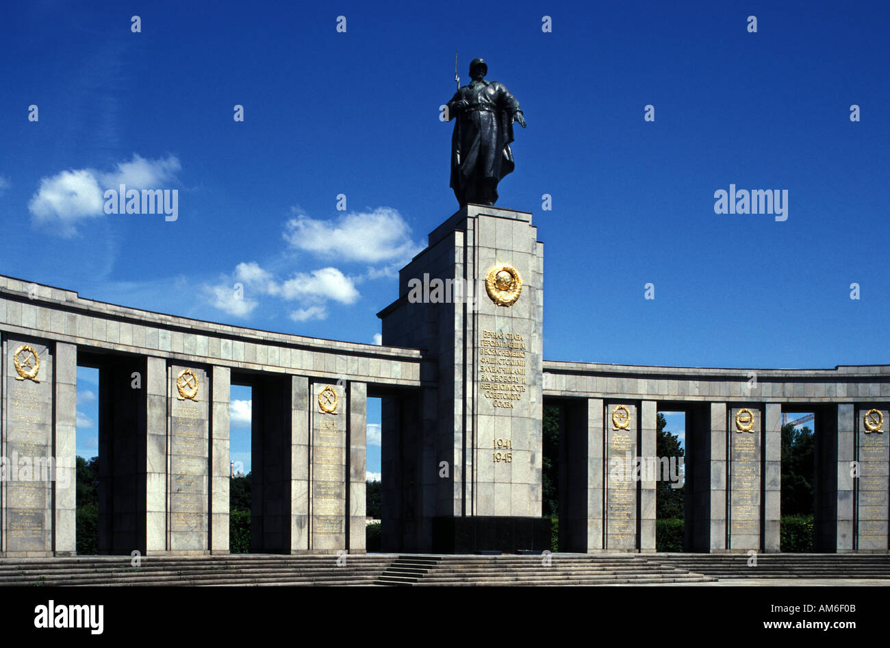 Germany Berlin the Soviet War Memorial is dedicated to the Red Army ...