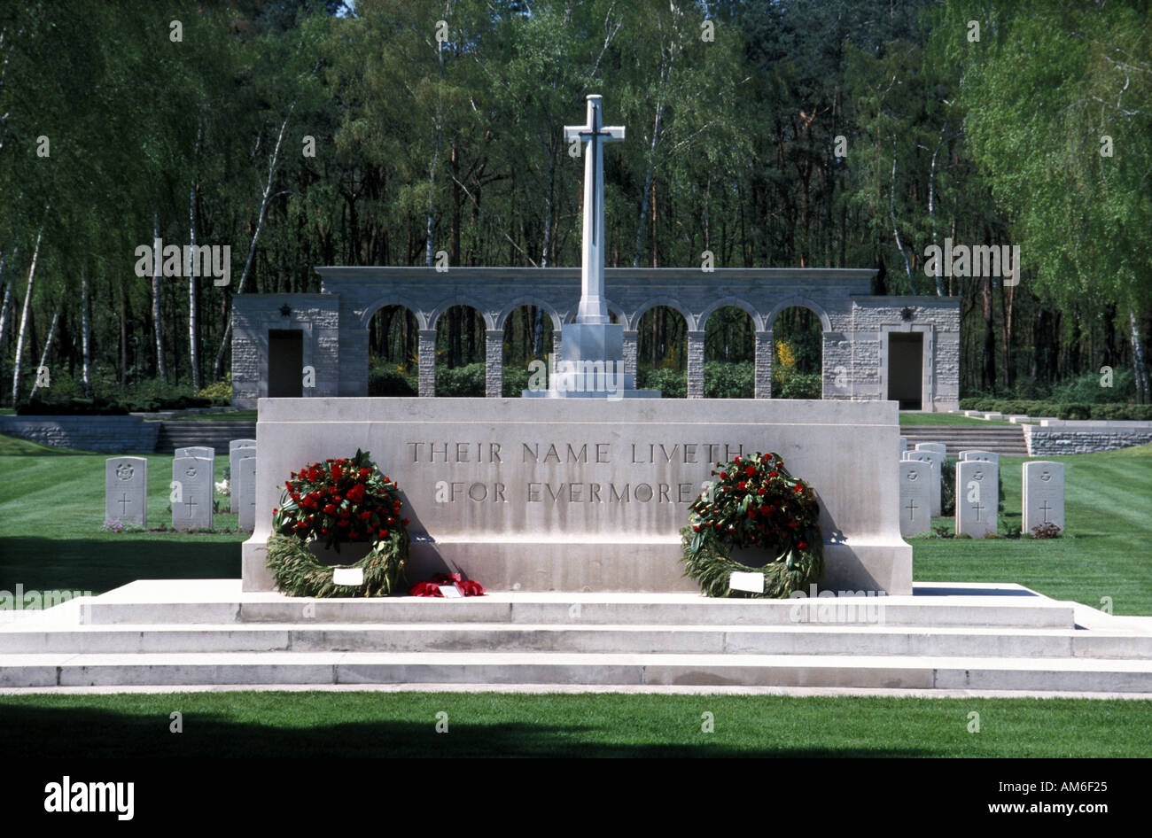 Germany Berlin Commonwealth War Graves Cemetery Stock Photo - Alamy