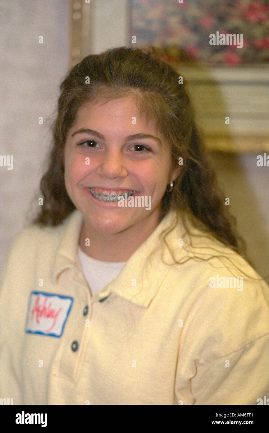 Happy teen girl age 17 hi-res stock photography and images - Alamy