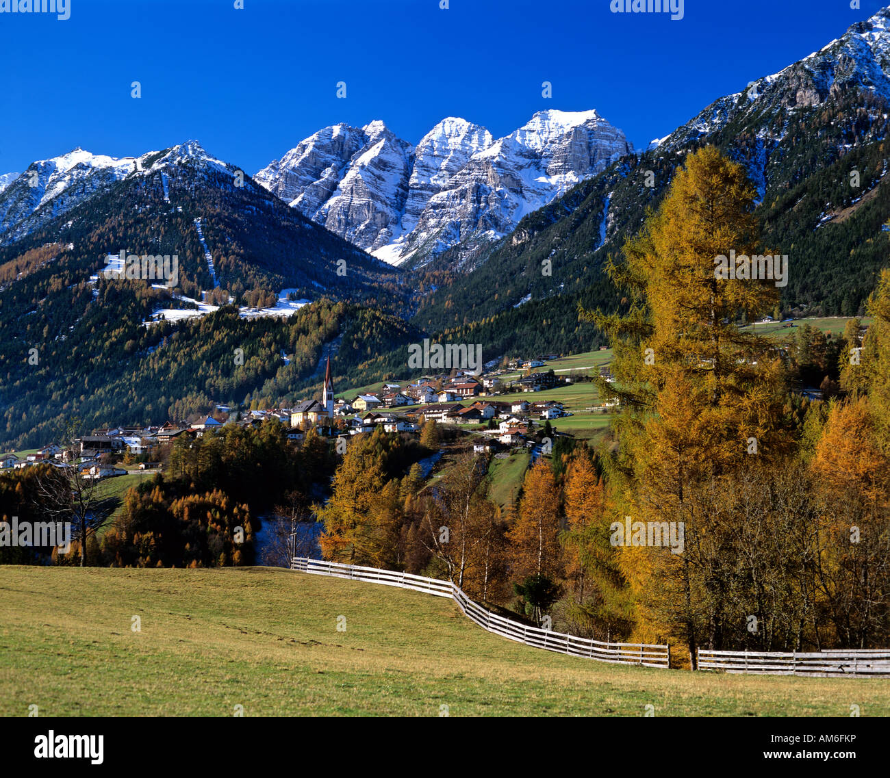 Mieders, Stubai Valley, Kalkkoegel, Stubai Alps, Tyrol, Austria Stock ...