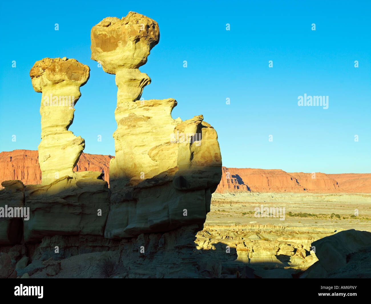 'The Submarine' a rock formation in Ischigualasto Provincial park, San ...