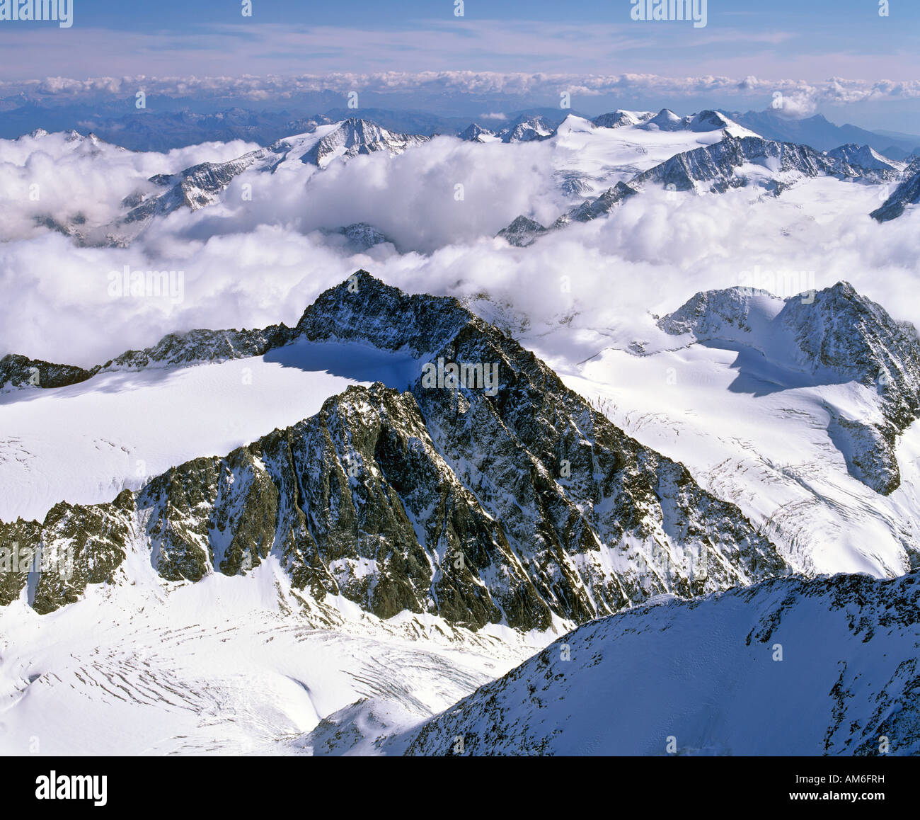Zuckerhuetl, Stubai Alps, Tyrol, Austria Stock Photo - Alamy