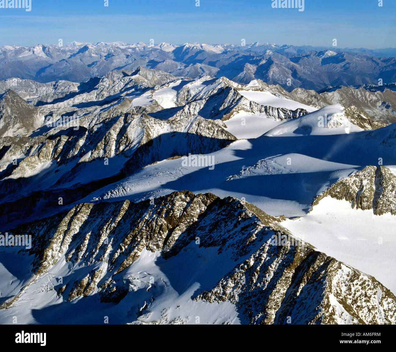 Stubai Alps and Zillertal Alps, Tyrol, Austria Stock Photo - Alamy