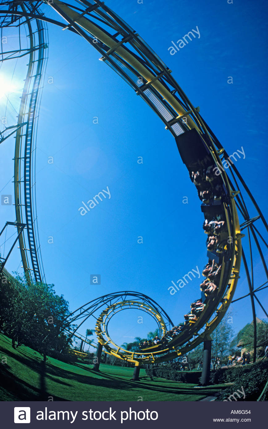 Rollercoaster Loop The Loop High Resolution Stock Photography and ...