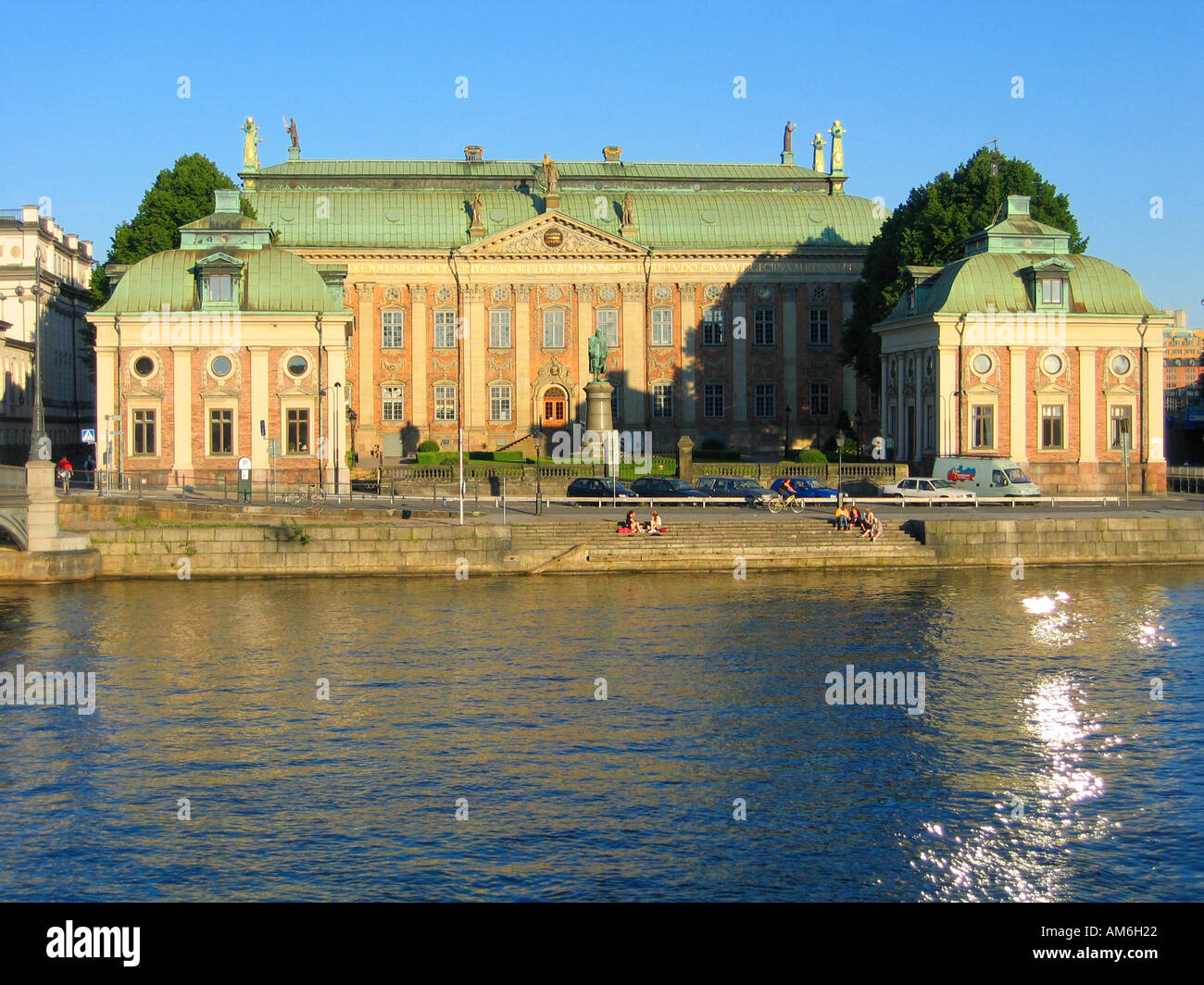 17th century RIDDARHUSET Housy of Nobility in Old Town Stockholm Sweden ...