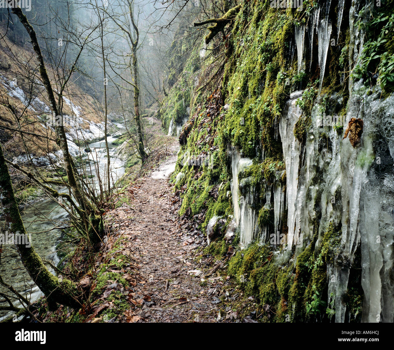 Icicle gorge trail hi-res stock photography and images - Alamy