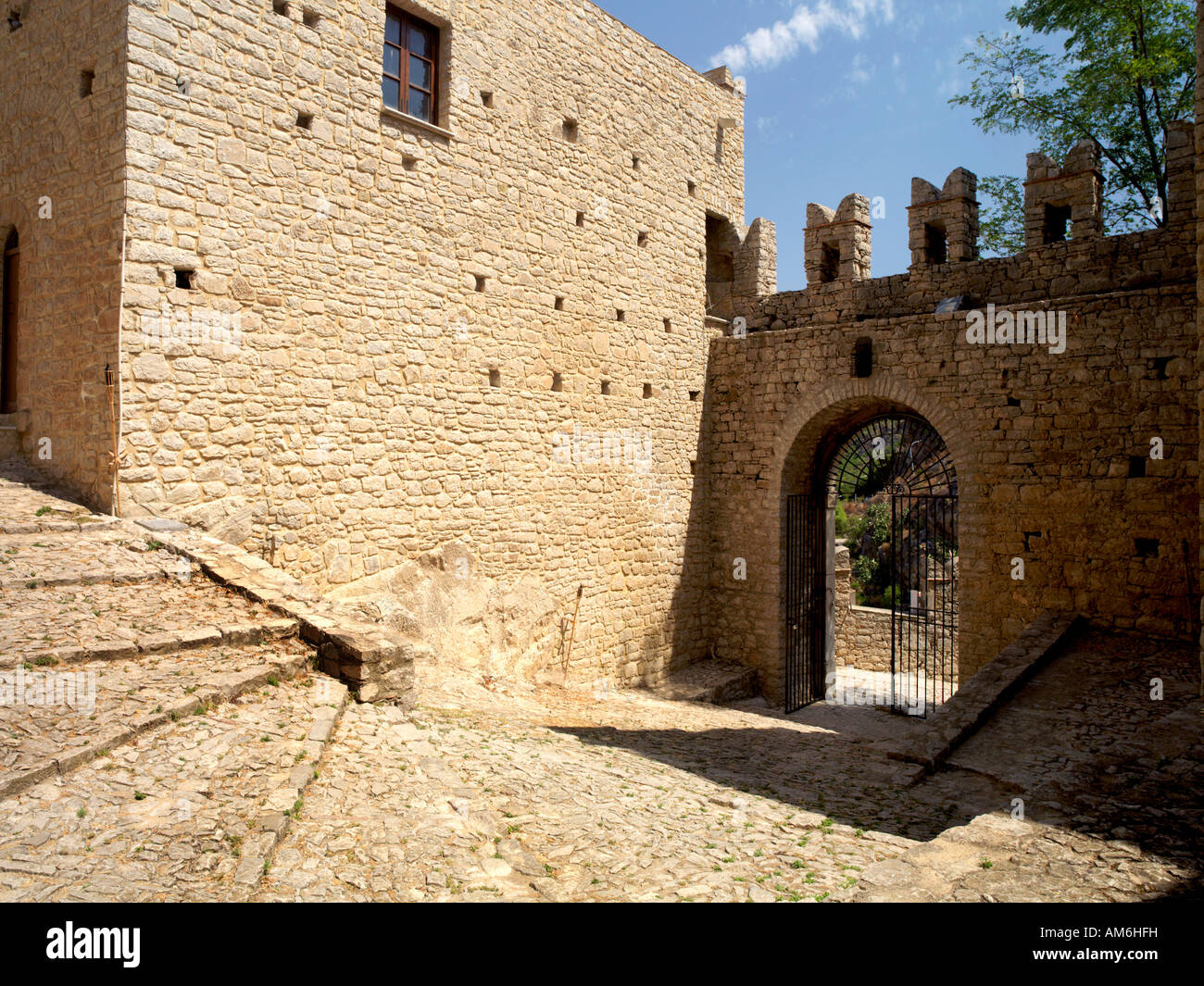 Caccamo Castle Sicily Italy Stock Photo - Alamy