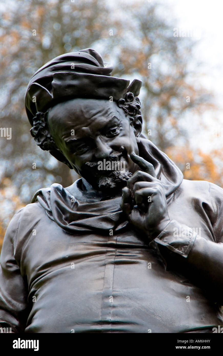 The statue of the character Jack Falstaff from the play Henry lV by ...