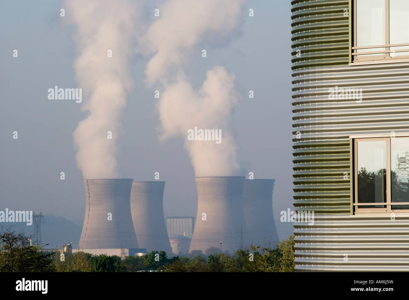 Nuclear cooling stack hi-res stock photography and images - Alamy