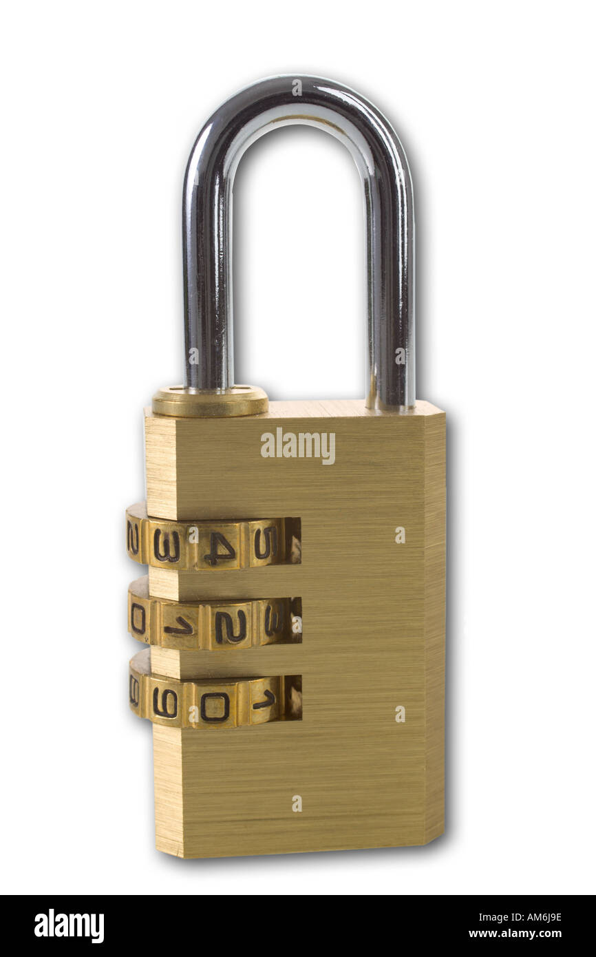 Number combination locks hi-res stock photography and images - Alamy