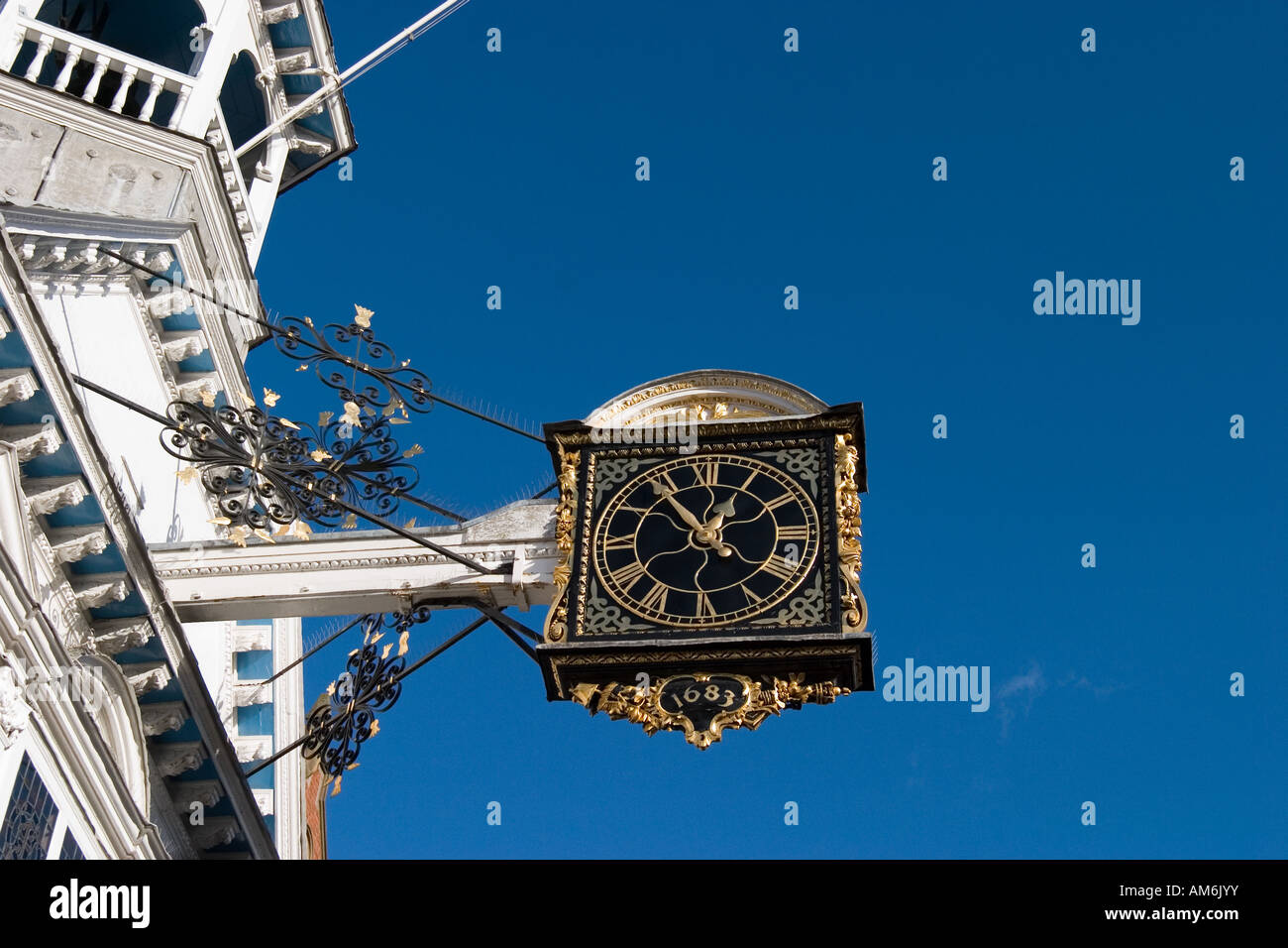 Town Clock Guildford Surrey Stock Photo - Alamy
