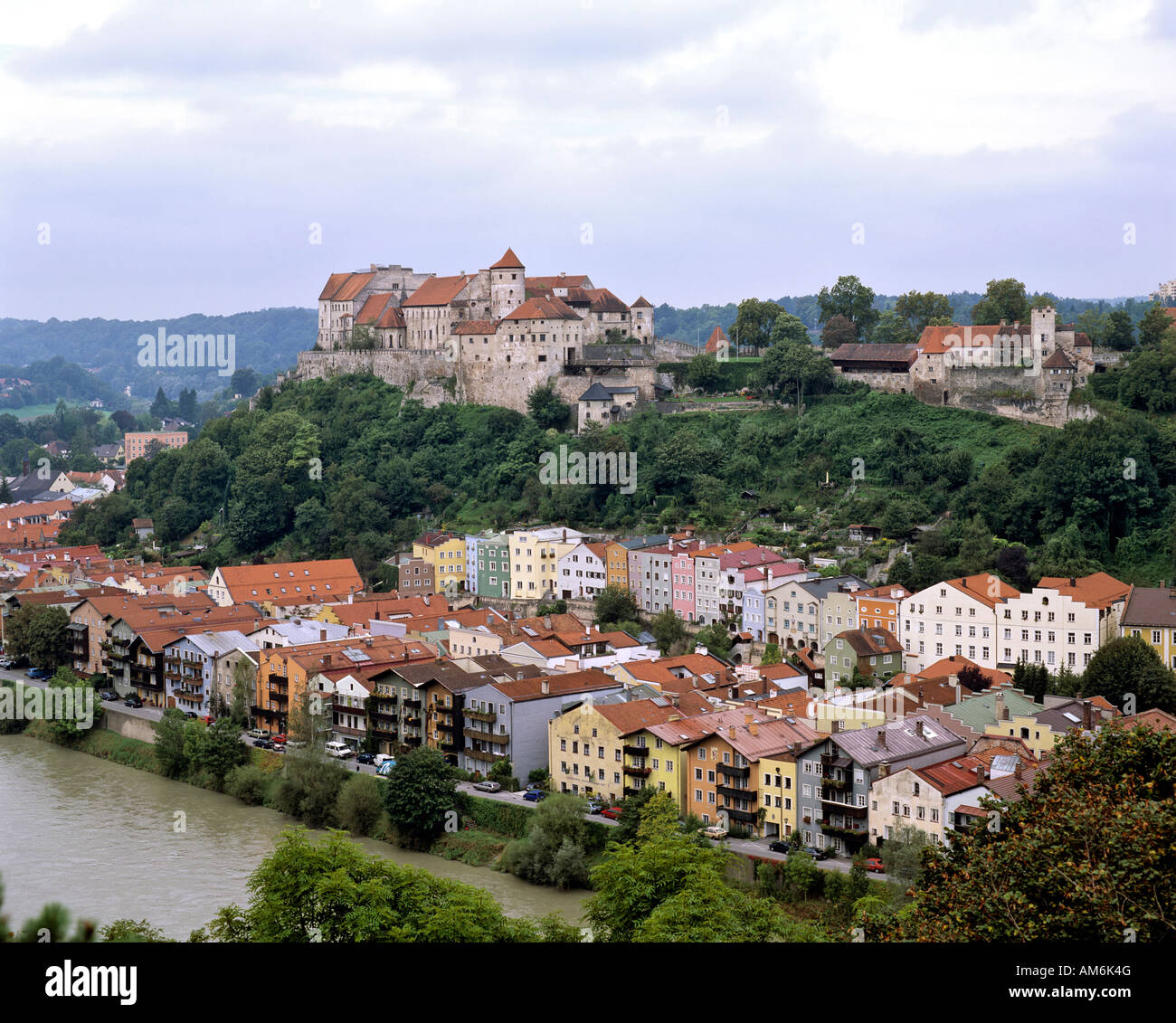 Burghausen castle upper bavaria altötting hi-res stock photography and ...