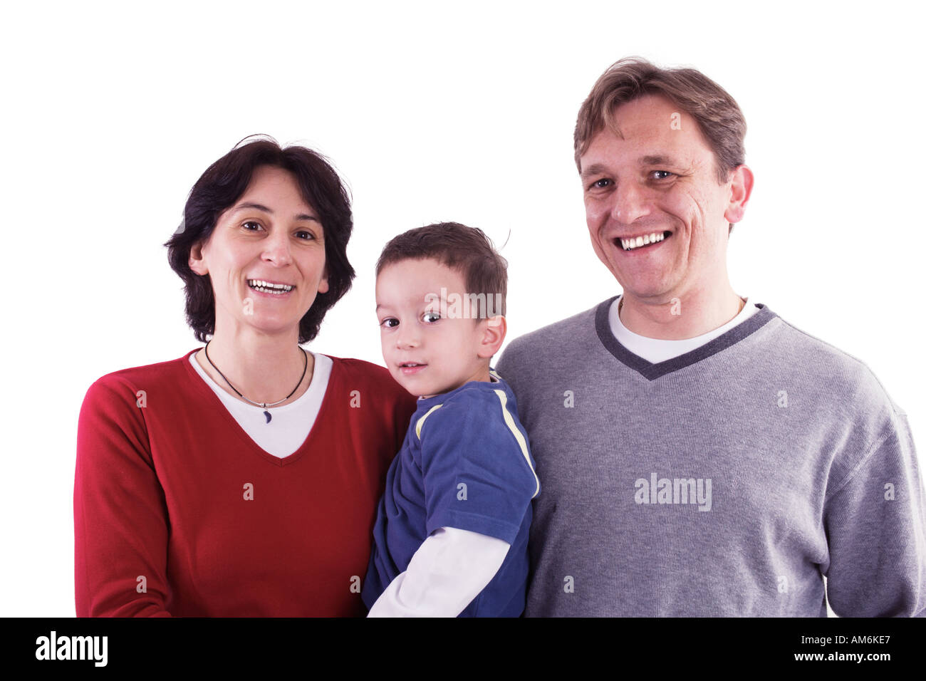 Dad smiles camera mom hi-res stock photography and images - Alamy