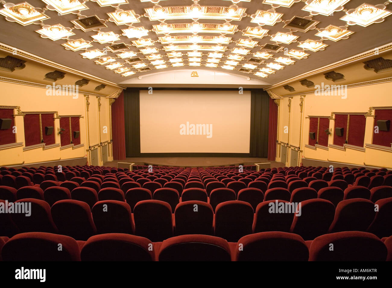 empty cinema auditorium Stock Photo - Alamy