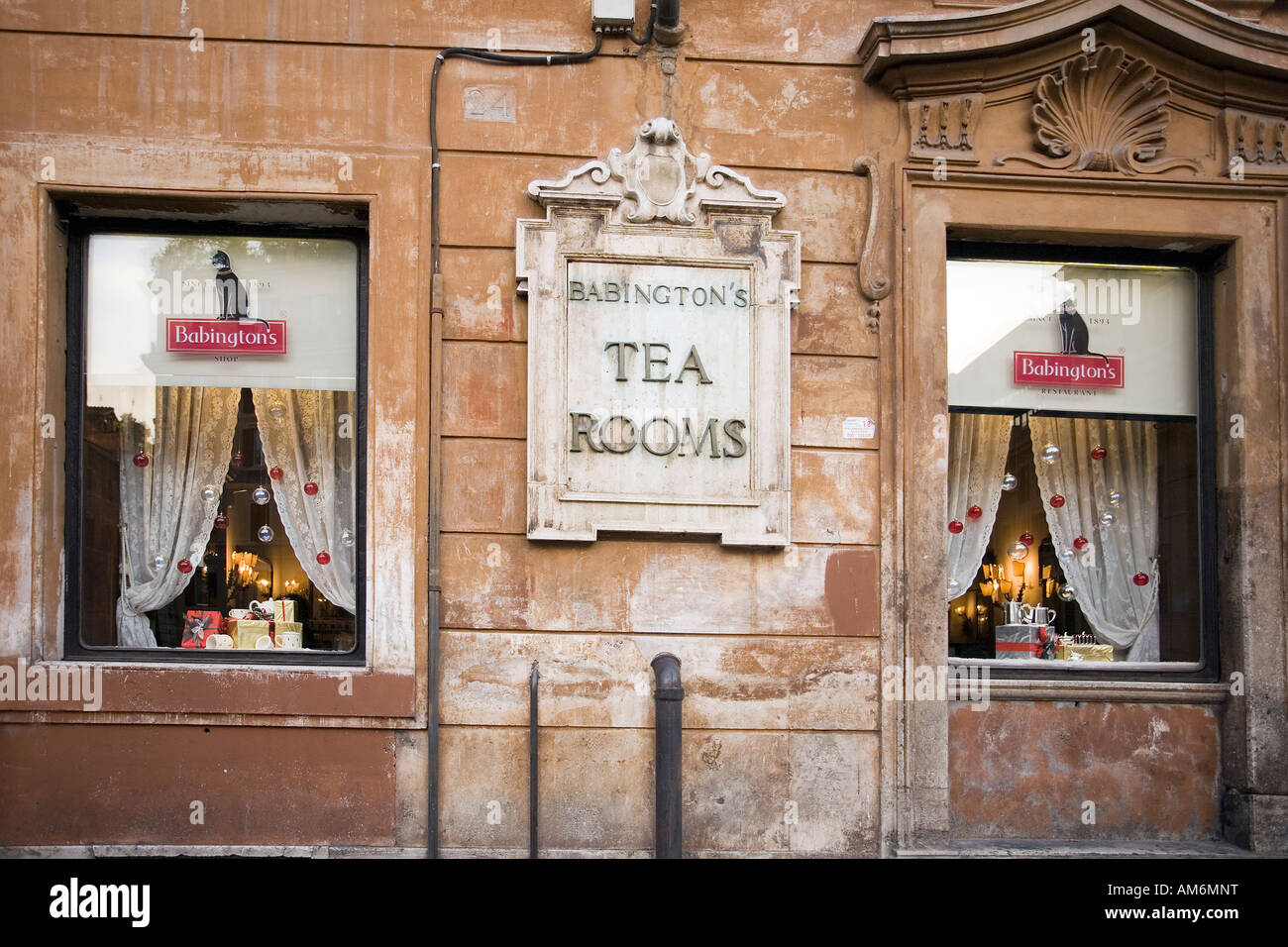 Babingtons Tea Rooms, Rome, Italy Stock Photo - Alamy