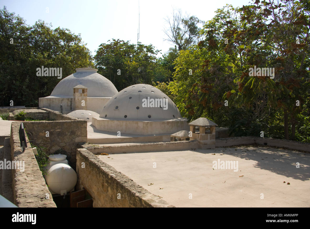 Ottoman built Turkish baths in Paphos town centre, Cyprus Stock Photo ...