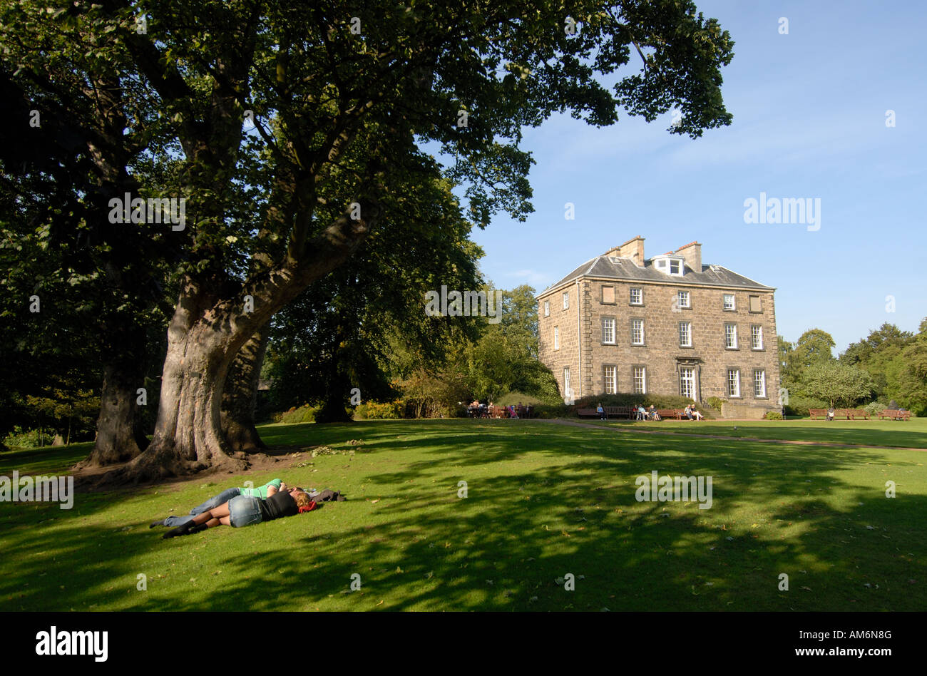 Royal Botanic Gardens Inverleith House general view of the house and ...