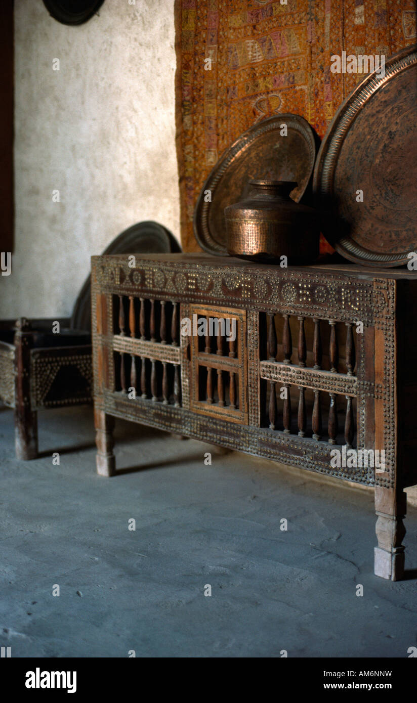 Dubai UAE Dubai Museum Arab Trunk Al Fahadi Fort Once Seat Of ...