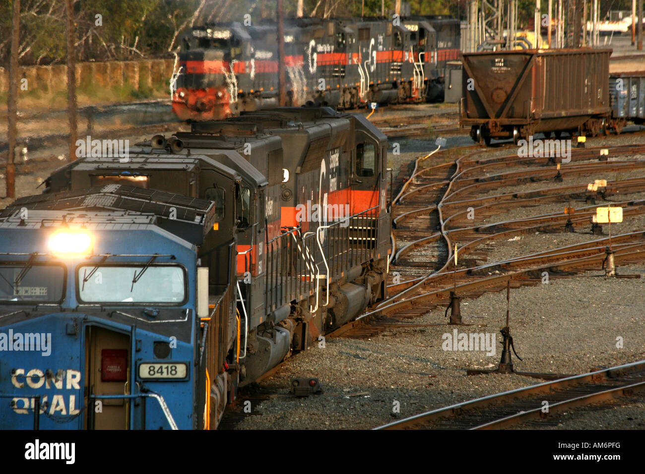 Guilford Rail System Freight Locomotives East Deerfield MA Railroad ...