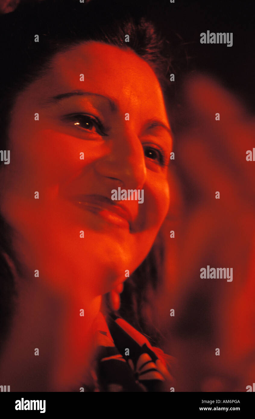 Close up singers face hi-res stock photography and images - Alamy