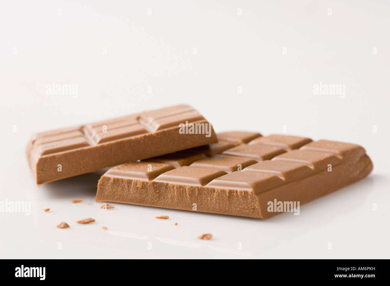 Close-up of chocolate bars Stock Photo - Alamy