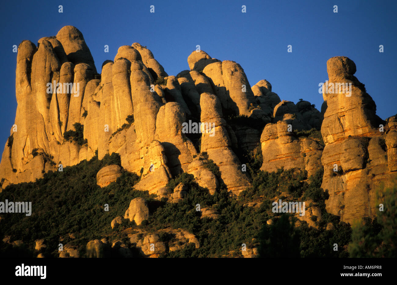 Montserrat mountain odd shape mountain hi-res stock photography and ...