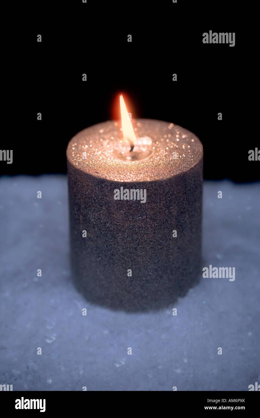 Silver candle hi-res stock photography and images - Alamy